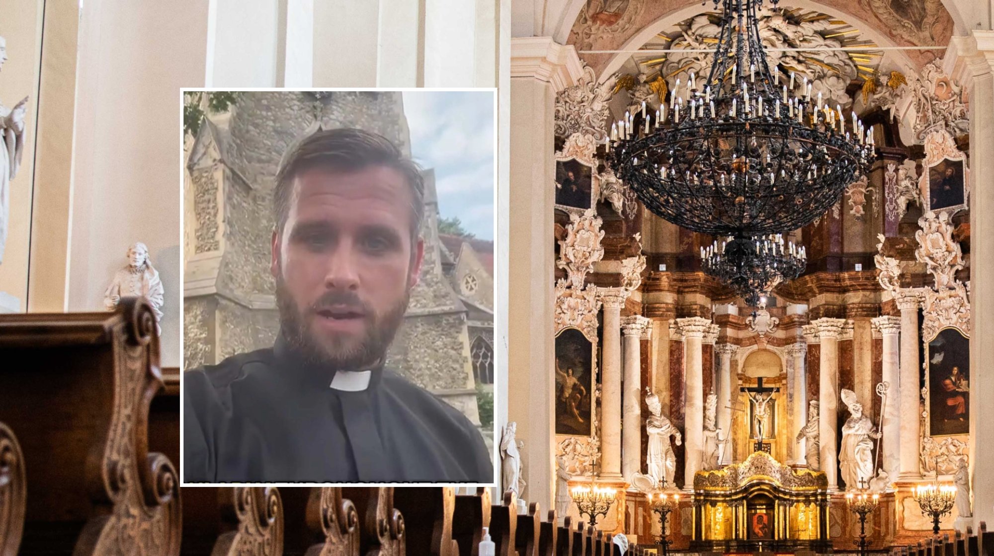 „Atleisk man, Tėve, nusidėjau“: išvaizdus kunigas sužadino internautų ...