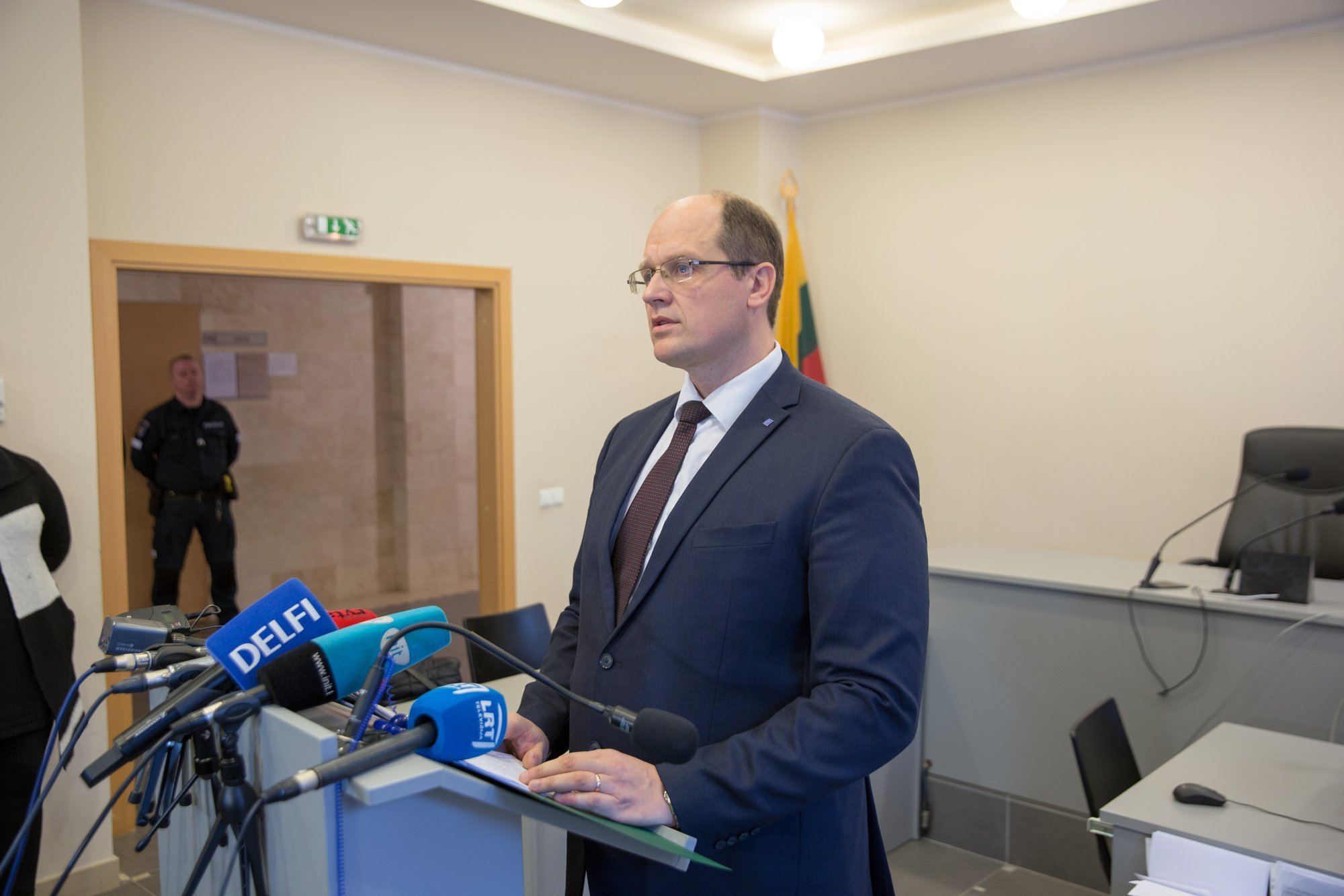 Buvusiam Kauno apylinkės teismo pirmininkui Purvainiui pareikšta ...