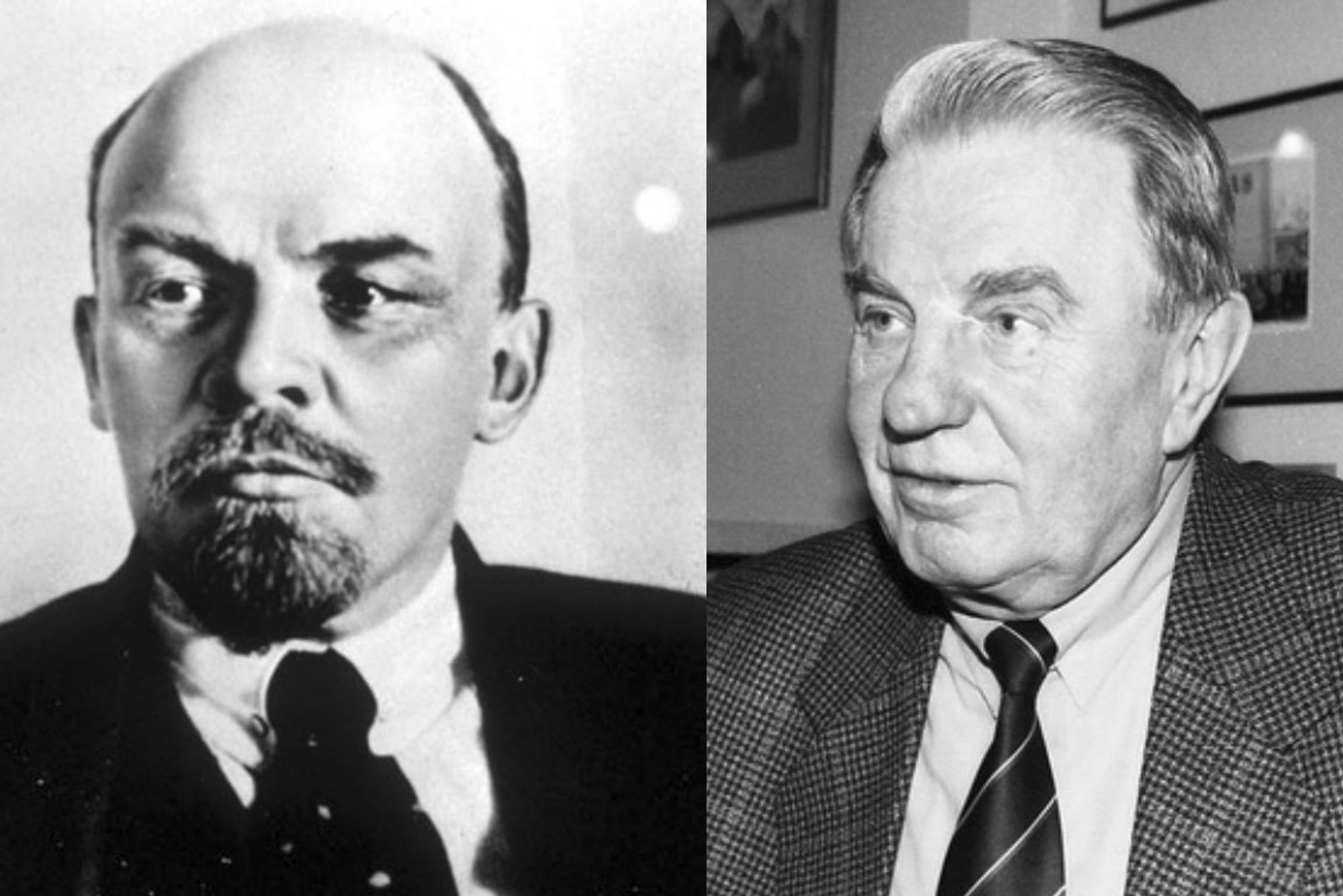 V. Žukas. Justinas Marcinkevičius ir Leninas - Delfi