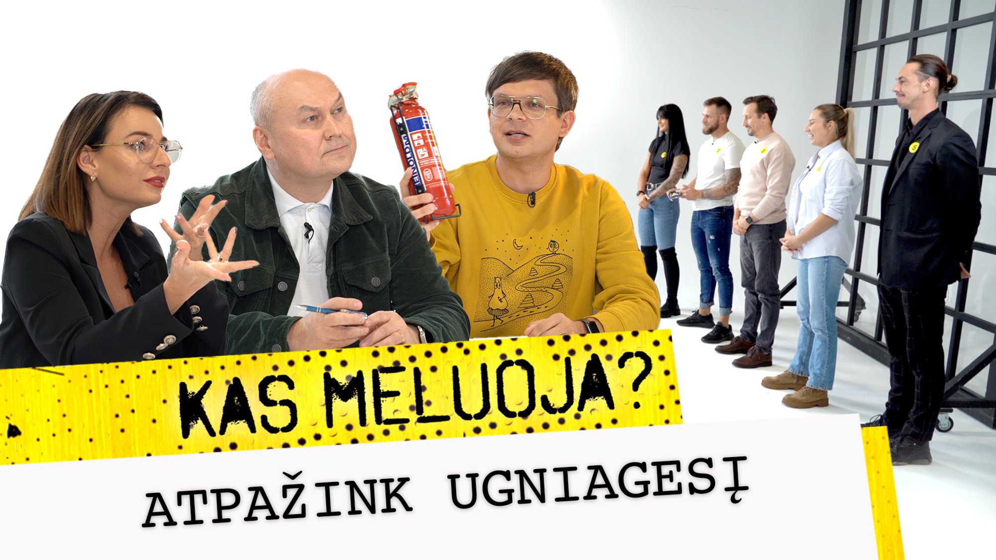 Kas meluoja? Jaunius Matonis bando atspėti ugniagesį gelbėtoją - Delfi TV