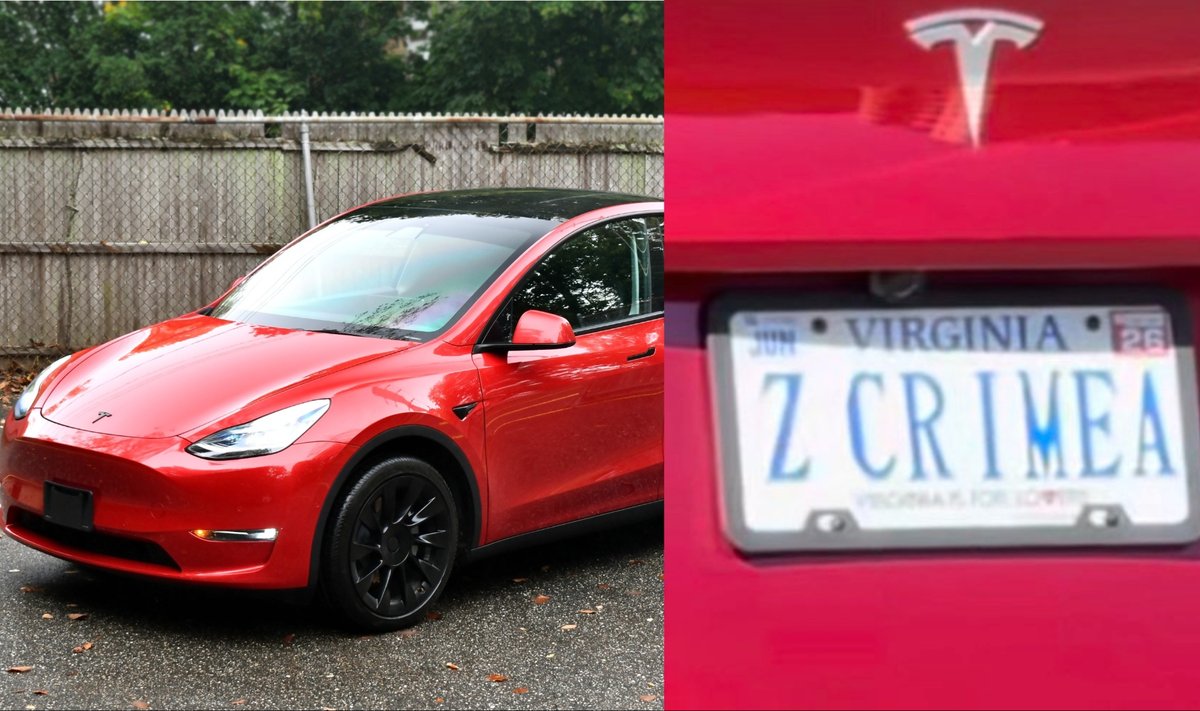 Pasibjaurėjimą keliantys automobilio numeriai JAV - Delfi auto