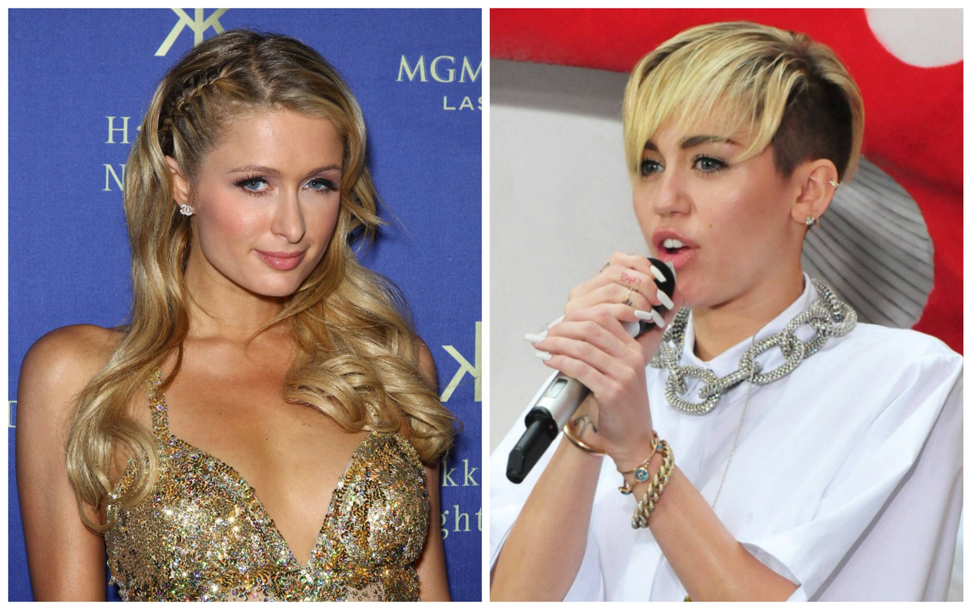 Paris Hilton prieš Miley Cyrus: kuriai triko tinka labiau? - Delfi veidai
