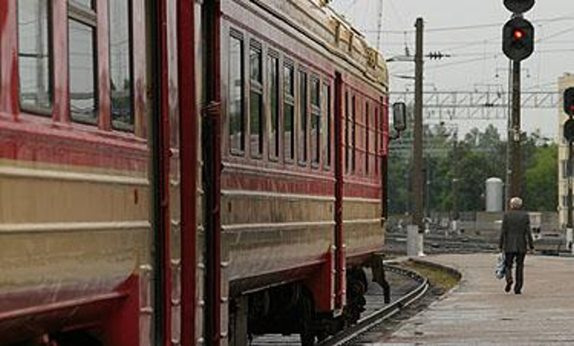 Nuteistieji netilpo į traukinį - Delfi