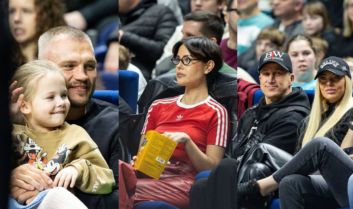 Svarbaus Vilniaus „Wolves“ mačo nepraleido būrys žvaigždžių - Delfi veidai