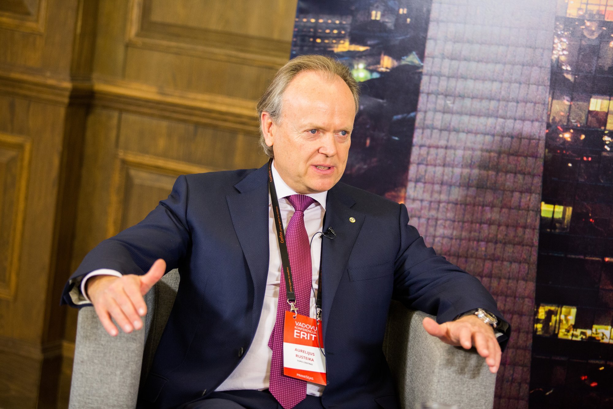 Ne kartą ant bankroto ribos buvęs Rusteika: verslininkas neturi bijoti ...