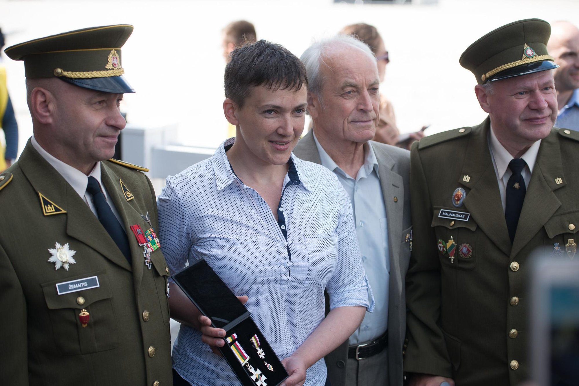 Smaller states must band together - Savchenko in Lithuania - Delfi EN