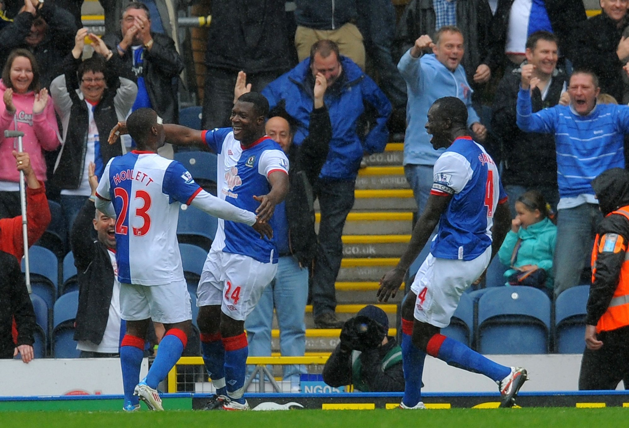 Įspūdingame septynių įvarčių mače „Blackburn“ klubas patiesė „Arsenal ...