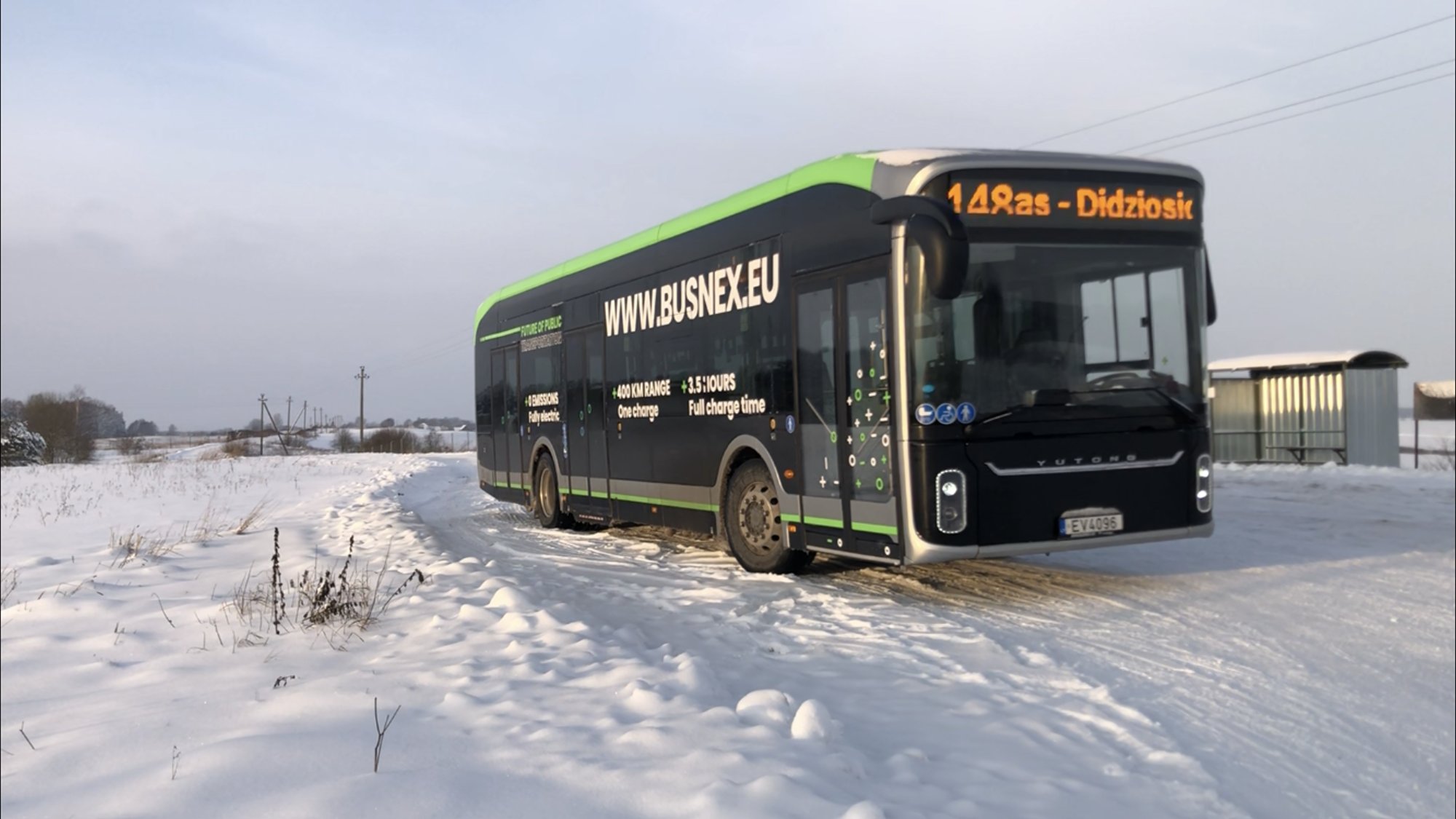 „Kautra“ testuoja elektrinį autobusą Alytuje - Delfi auto