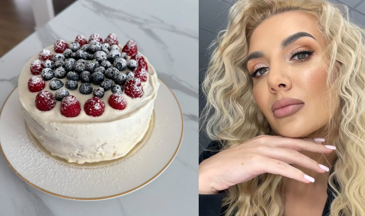 Monika Kvietkutė dalijasi nuostabaus skonio torto receptu - Delfi maistas