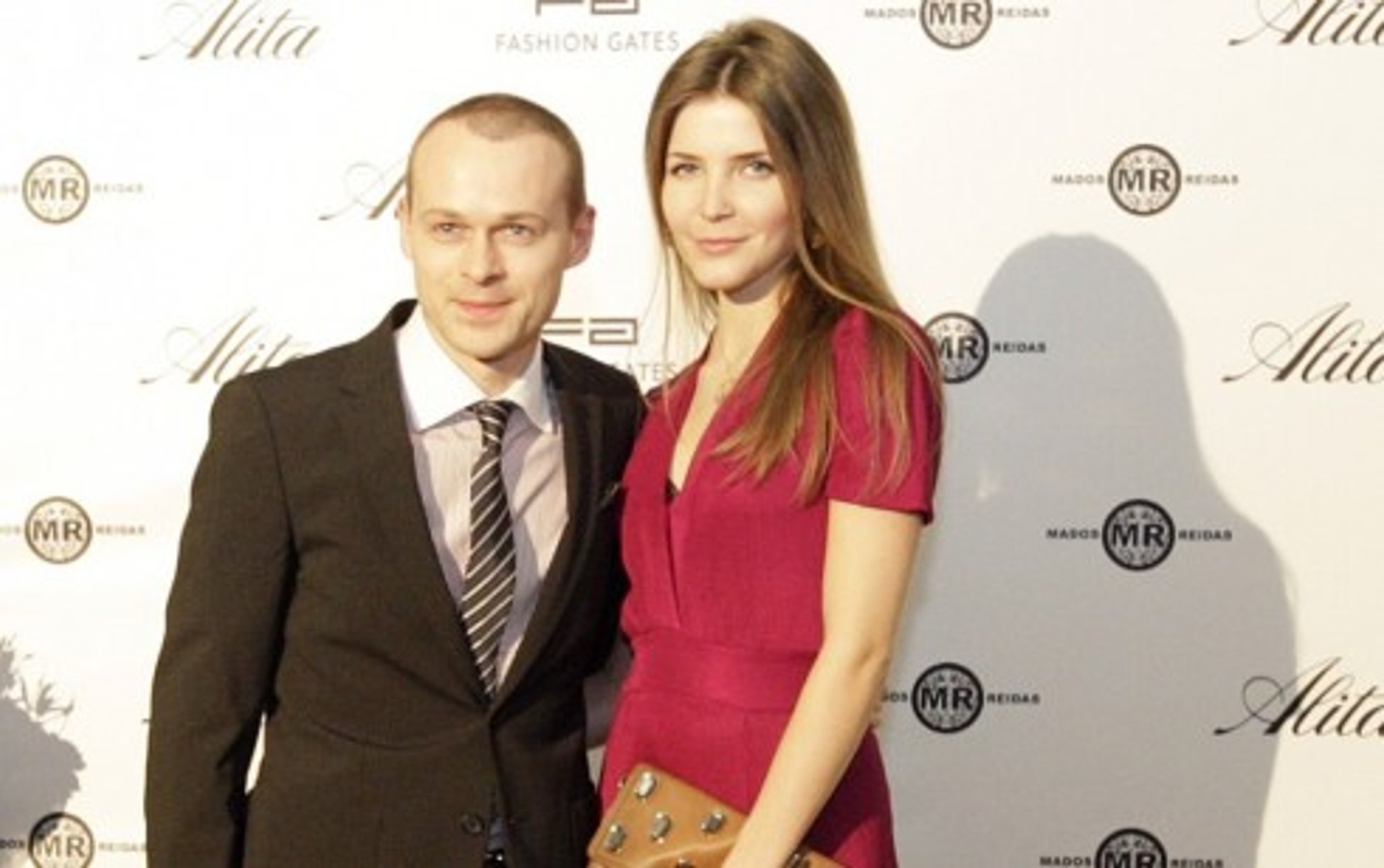 Prabangių drabužių imperijos bendrasavininkas A. Jankauskas su žmona ...