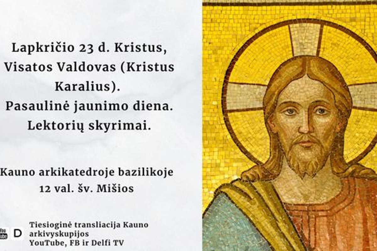 Šv. Mišios Kauno arkikatedroje bazilikoje - Delfi TV