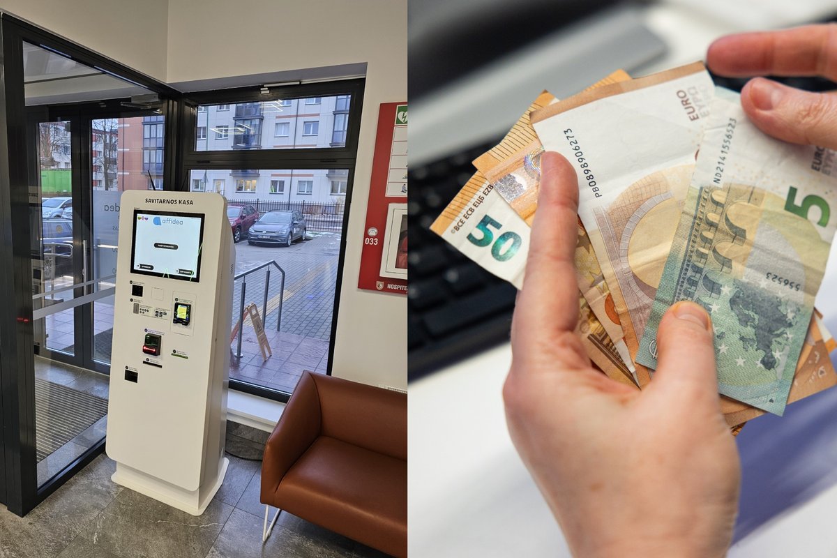 Registrų centre grynaisiais atsiskaityti nepavyko: kalti neveikiantys ...