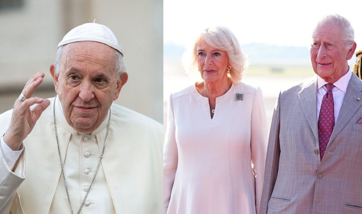 Gilų liūdesį dėl popiežiaus išreiškęs karalius Karolis III prieš jo ...