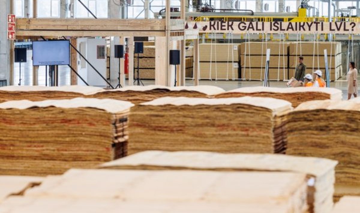 „VMG Lignum construction“ į JAV eksportuos ketvirtadalį savo ...