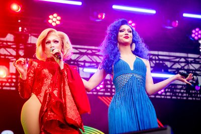 Garsiausios drag karalienės Lietuvoje Edma ir Aura More: dabar kelio ...