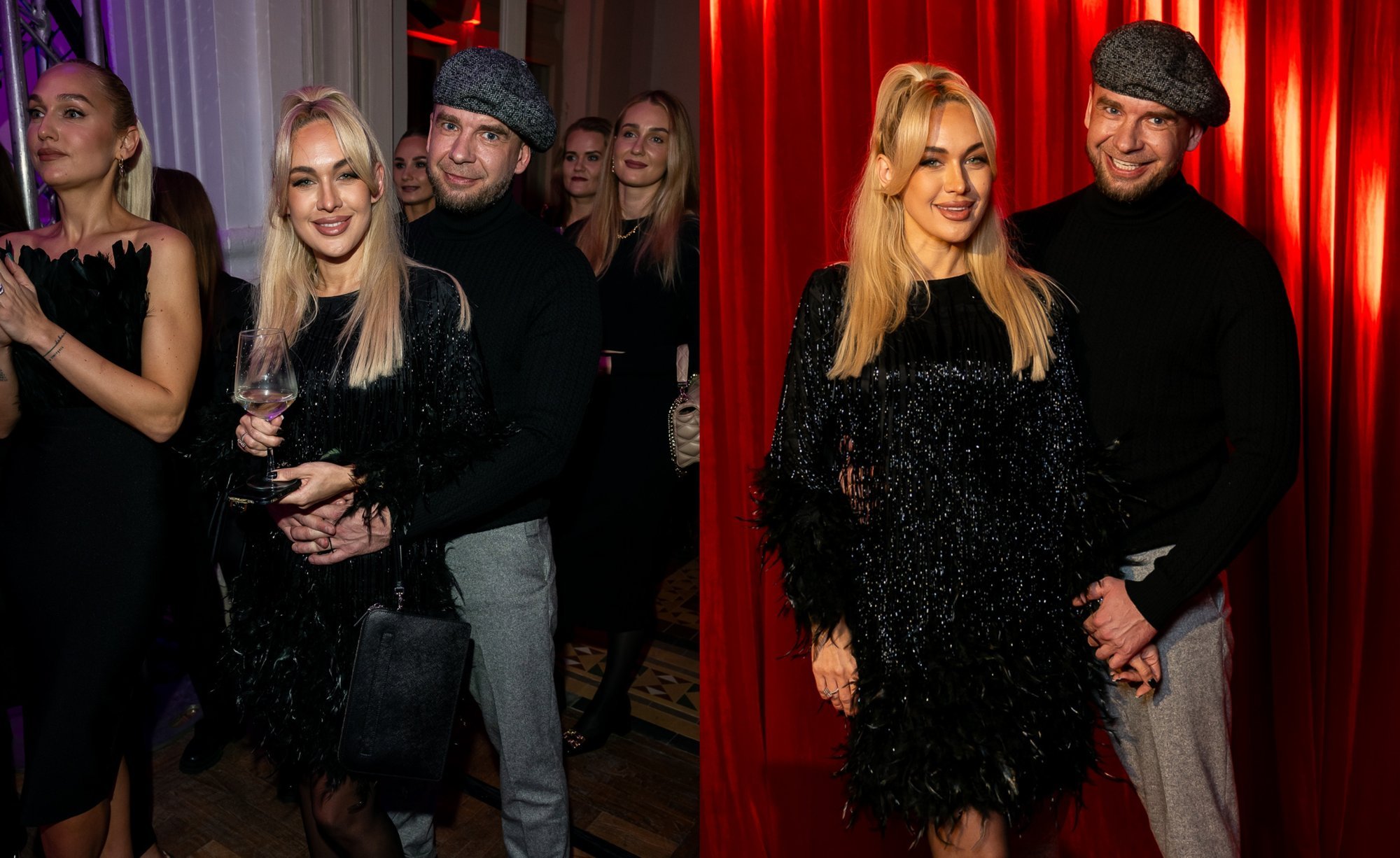 Į prabangų vakarą atvykusiai Pikul – nuoširdūs mylimojo Vaido ...