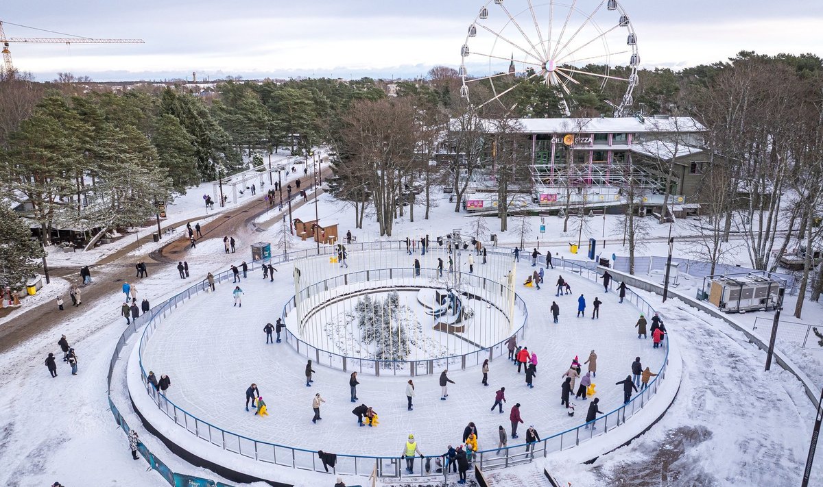 Palanga šį savaitgalį atsisveikina su Kalėdų egle, tačiau „Palangos ...