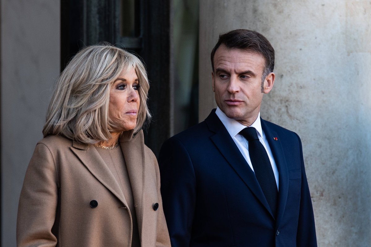 Ar tikrai Prancūzijos pirmoji ponia Macron yra vyras? - Delfi