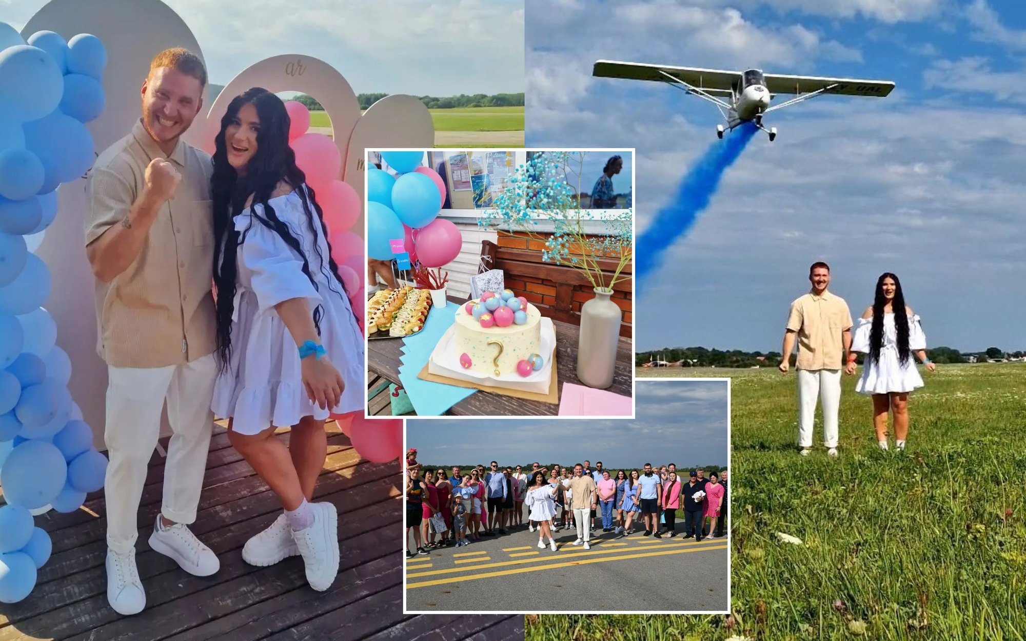 Rokerio Luko pravarde išgarsėjęs atlikėjas su žmona Oksana surengė kūdikio lyties atskleidimo ...