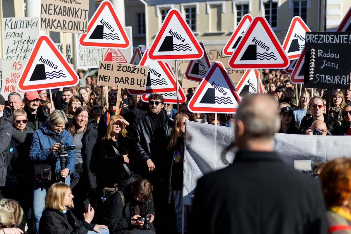 Po kultūrininkų protesto – aušriečių atkirtis: patys nėra padarę nieko ...