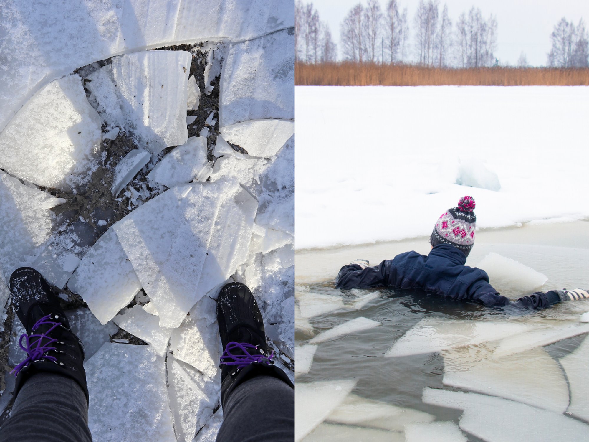Po tragiškų įvykių ant ledo, gelbėtojai perspėja: kur ir kada lipti ...