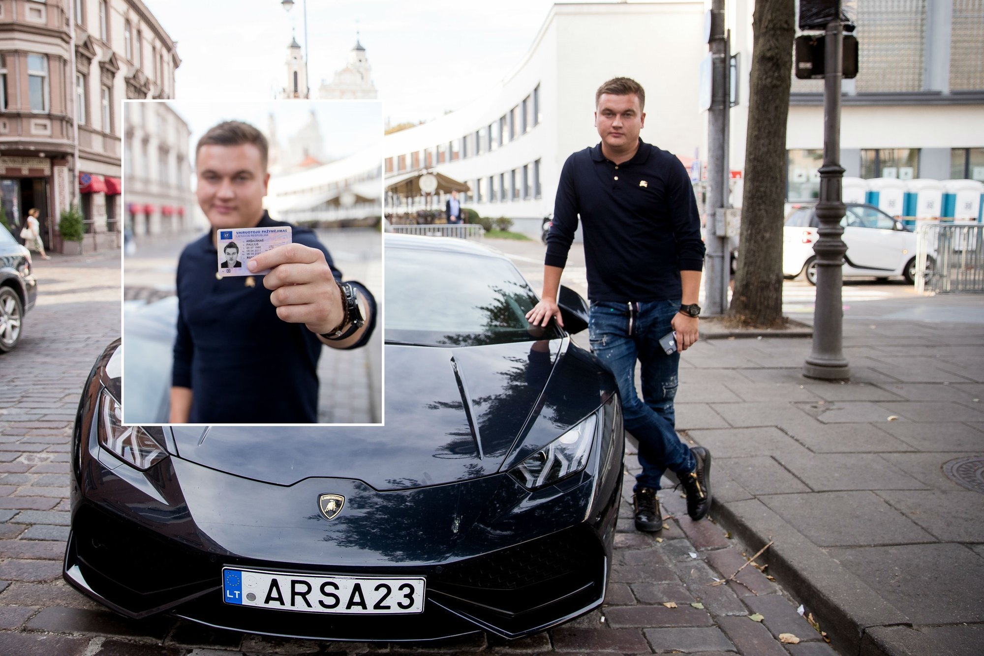 Vairuotojo pažymėjimą praradęs kriptomilijonierius Paulius Aršauskas ir ...