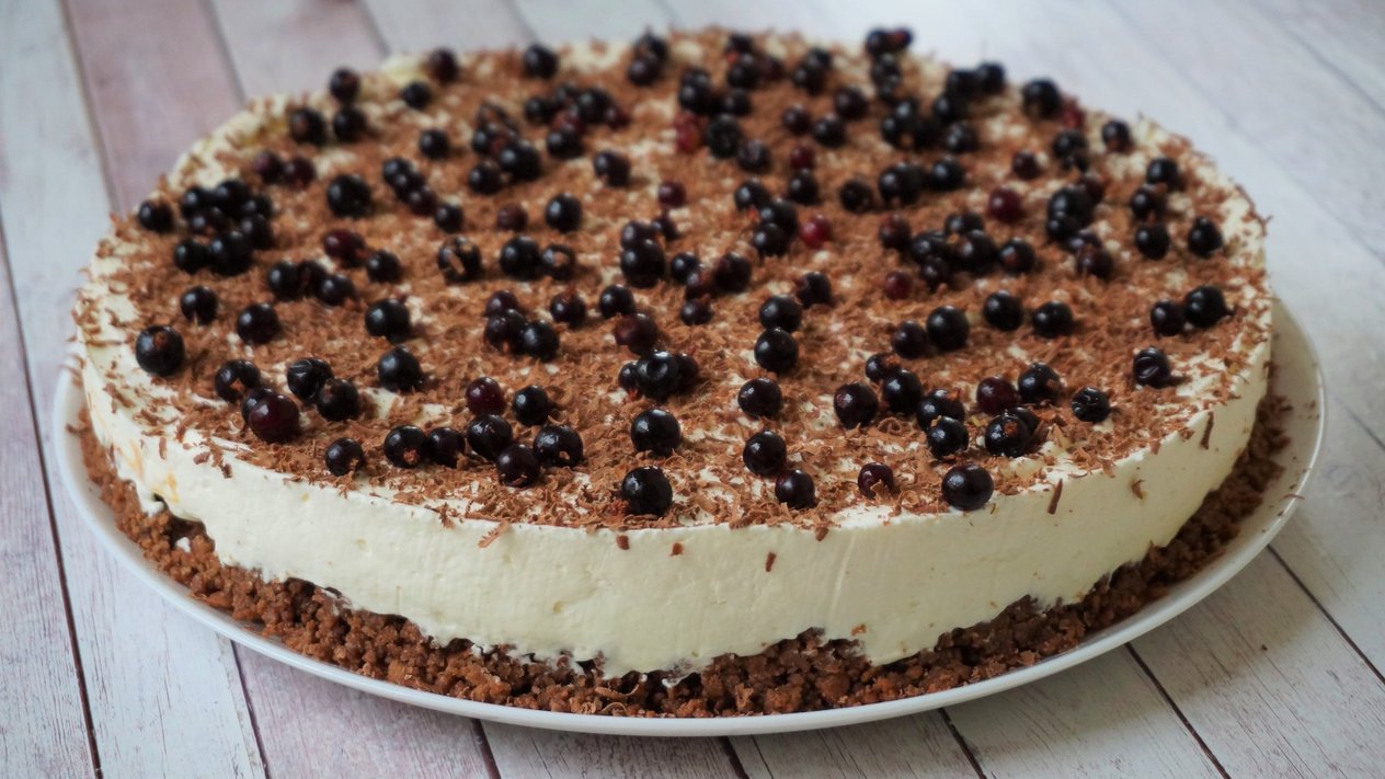 Karamelinis sausainių tortas su plakta grietinėle – niekas neatsisakys ...