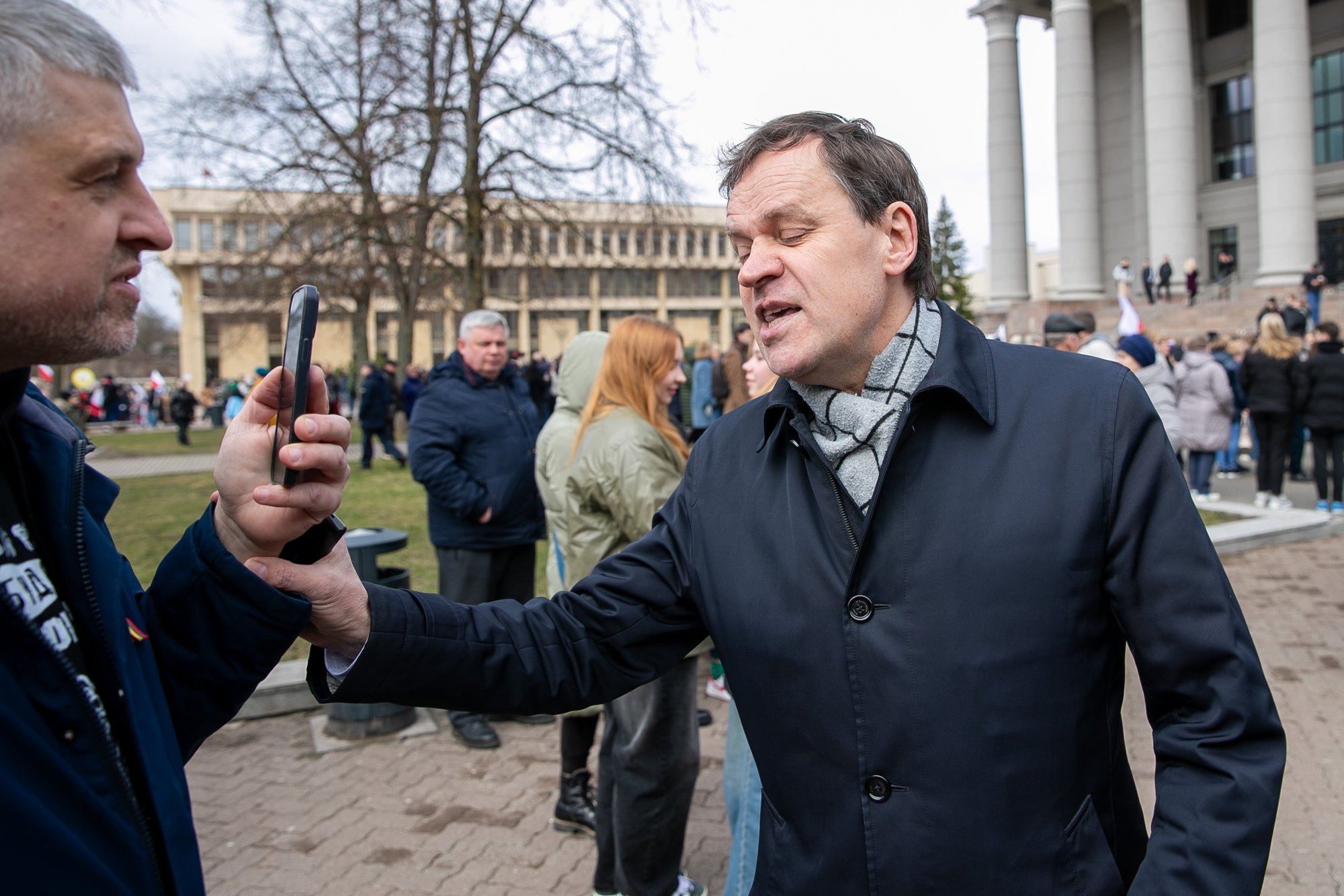 Lenkų sąjunga pradėjo eitynes dėl padėties tautinių mažumų mokyklose ...