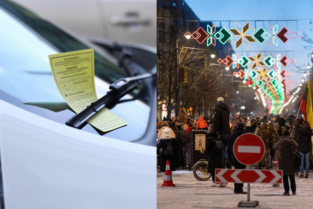 Suglumino bauda: ar per šventes Vilniuje parkavimas mokamas? - Delfi ...