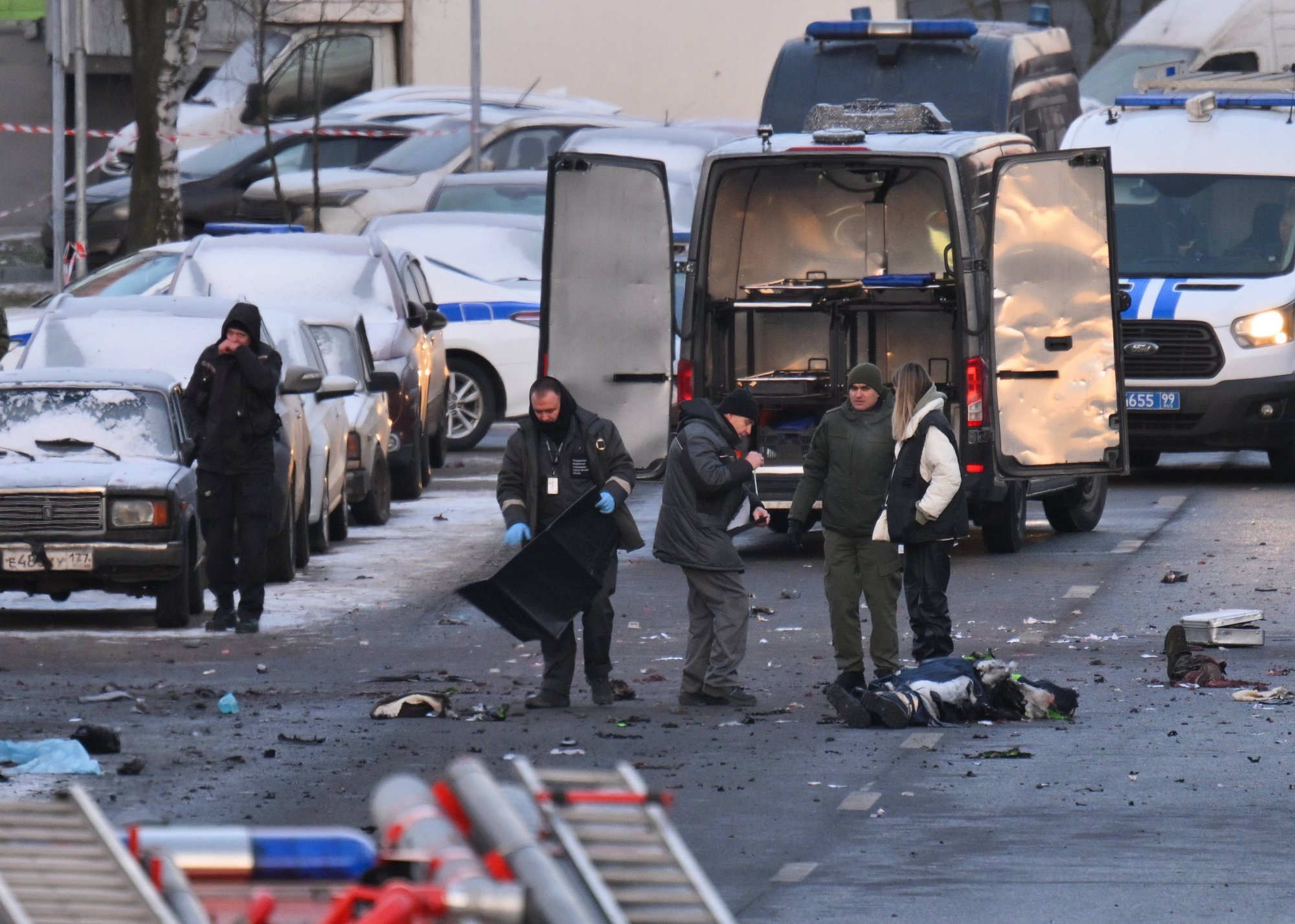 Per sprogimą Maskvoje žuvo du policininkai - Delfi