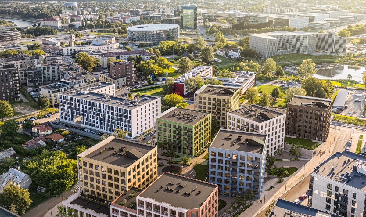 Buvusi sandėlių zona virsta nauju sostinės traukos centru - Delfi