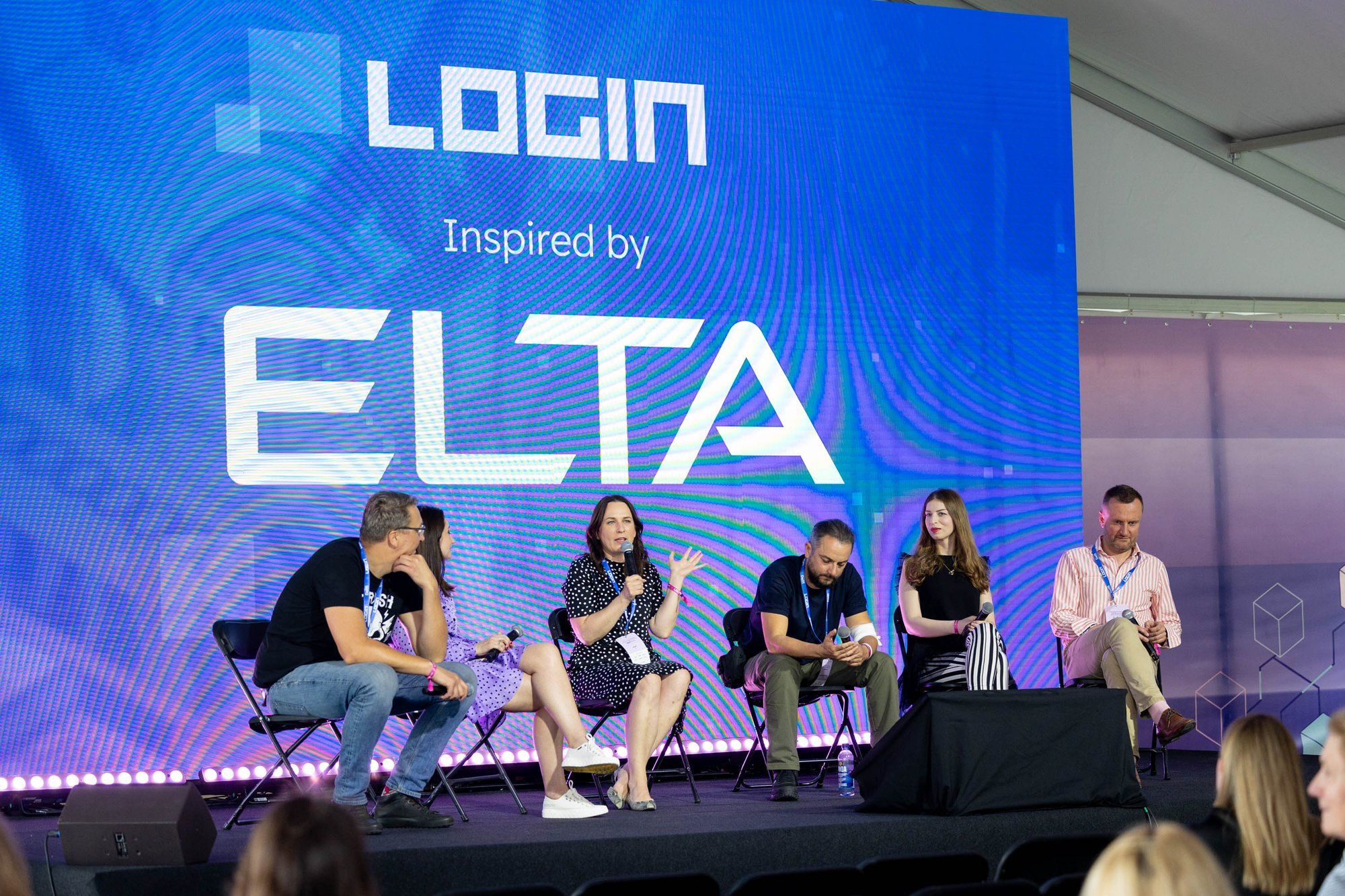 Login 2024. Reporter Slam: Q&A. Rolandas Agintas, Vidmantas Balkūnas ...