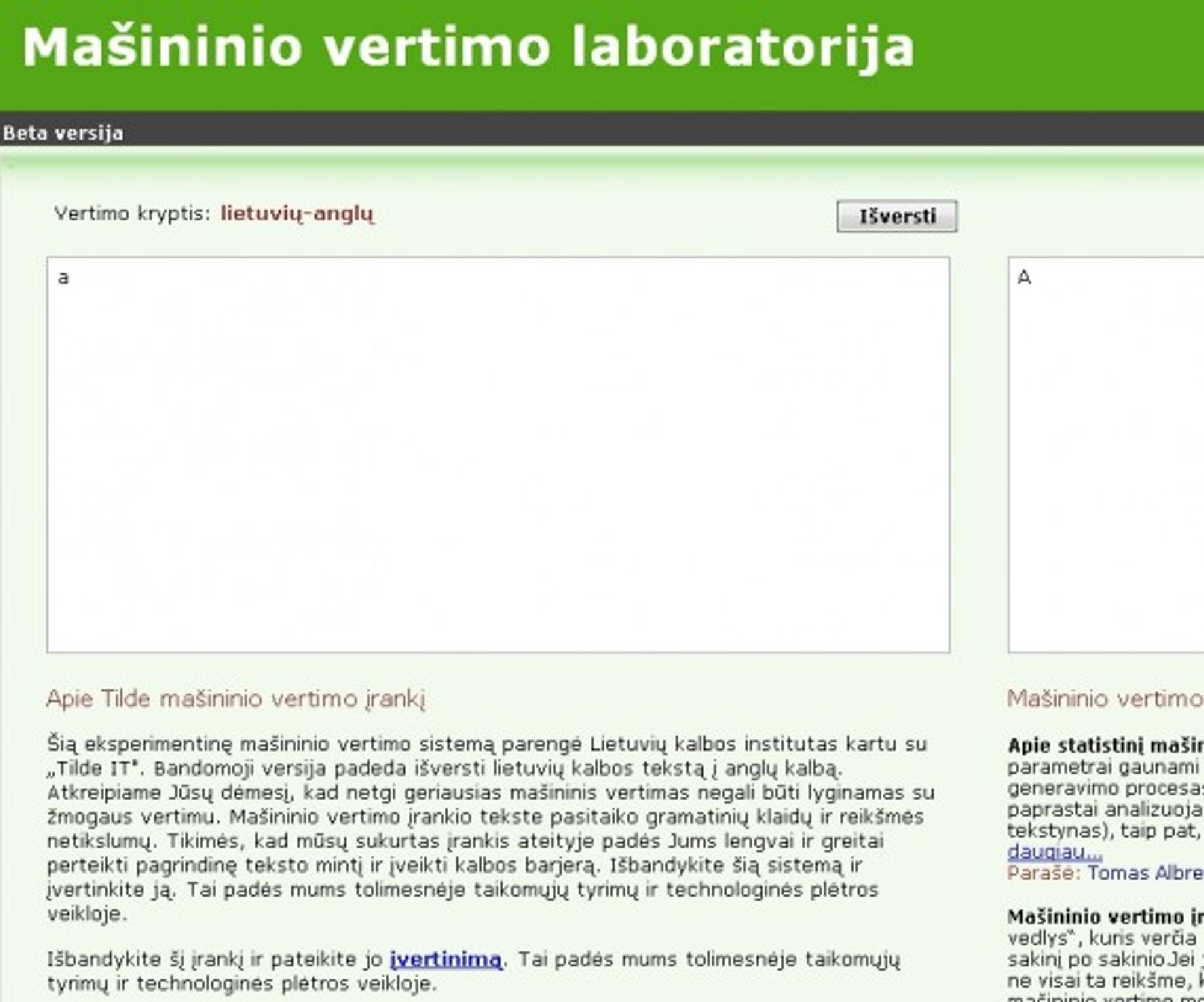 Mašininis vertimas iš lietuvių kalbos į anglų – jau internete - Delfi RU