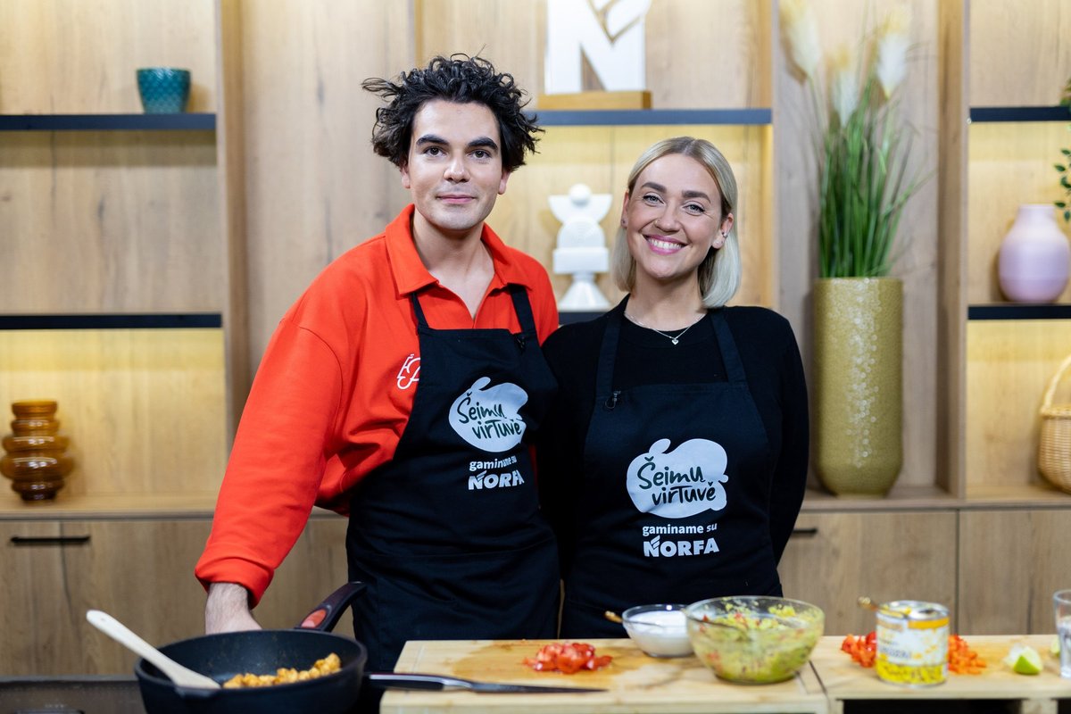 Šeimų virtuvė. Rokas Yan gamins meksikietiškos virtuvės patiekalą – tacos paplotėlius su ...