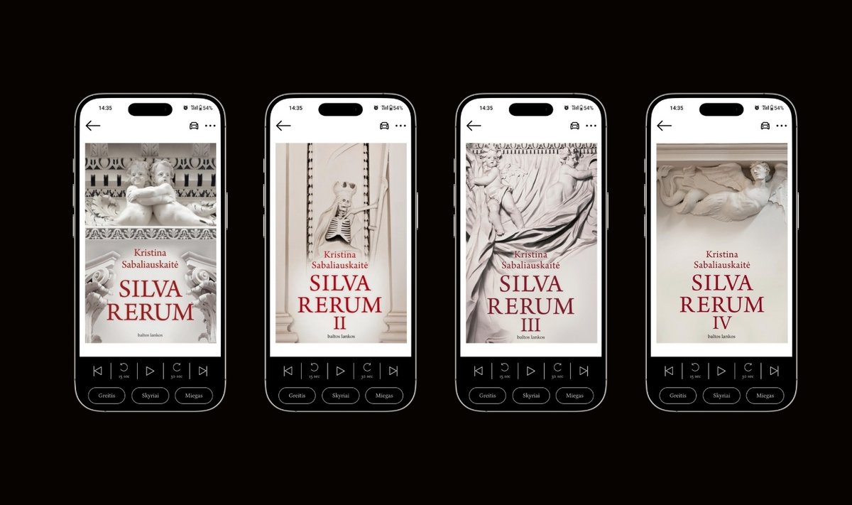 Audioformatu pasirodė paskutinė „Silva rerum“ tetralogijos dalis – joje ...