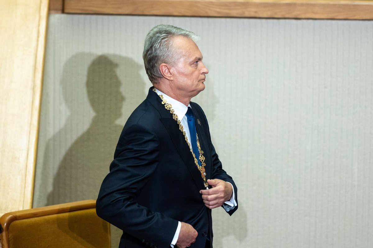 Nausėdos komentaras po priesaikos ceremonijos - Delfi TV