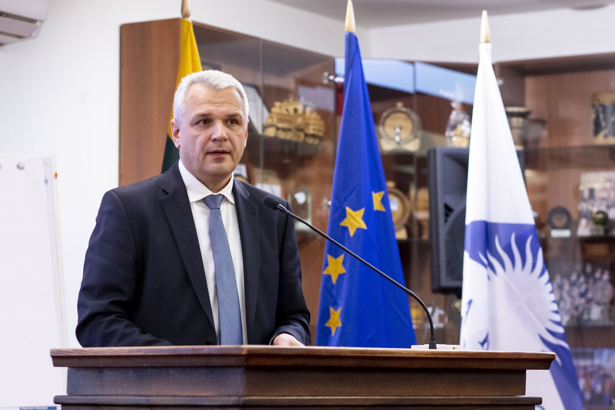 Vigilijus Jukna: mes darysime viską, kad jaunimui prioritetu taptų ...