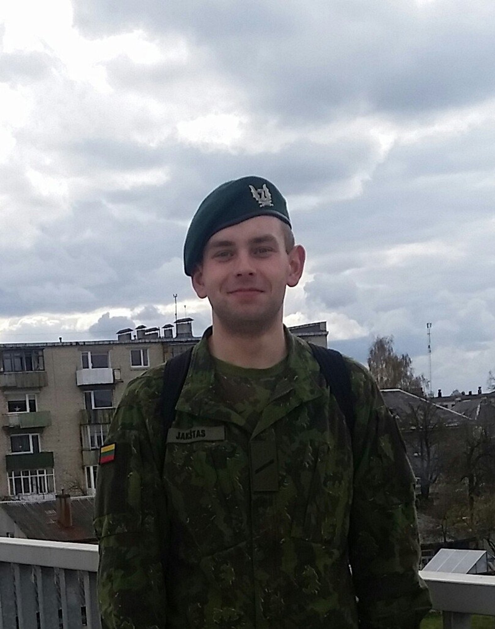 First Lithuanian conscript joins professional military service in ...