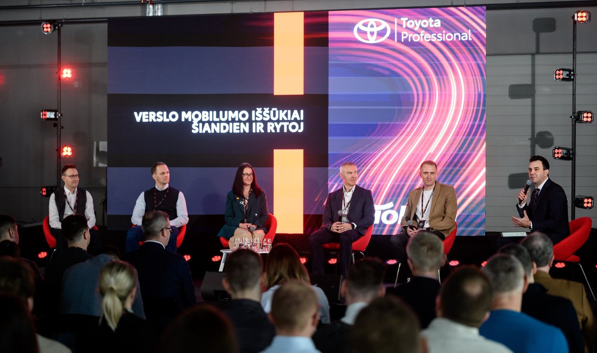 „Tokvila” atidarė pirmąjį Lietuvoje „Toyota“ komercinio transporto ...