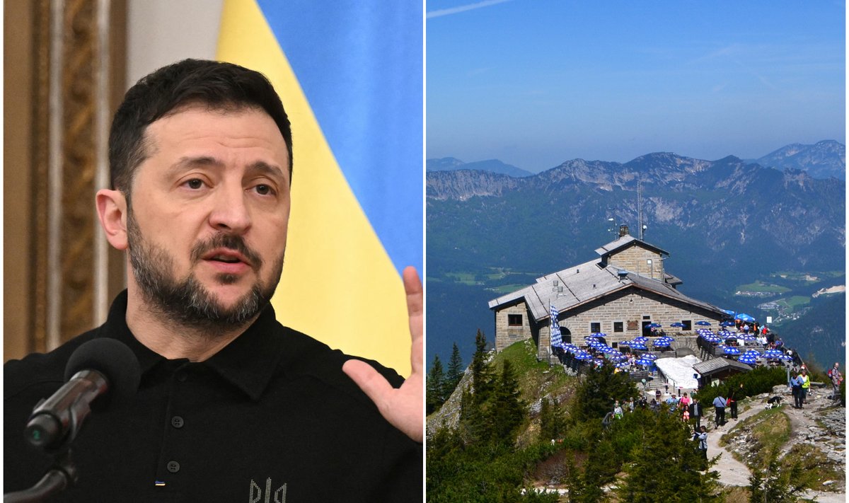 Kremlius vėl „apsipirkinėja“ už Zelenskį – šįkart Hitlerio rezidencija ...