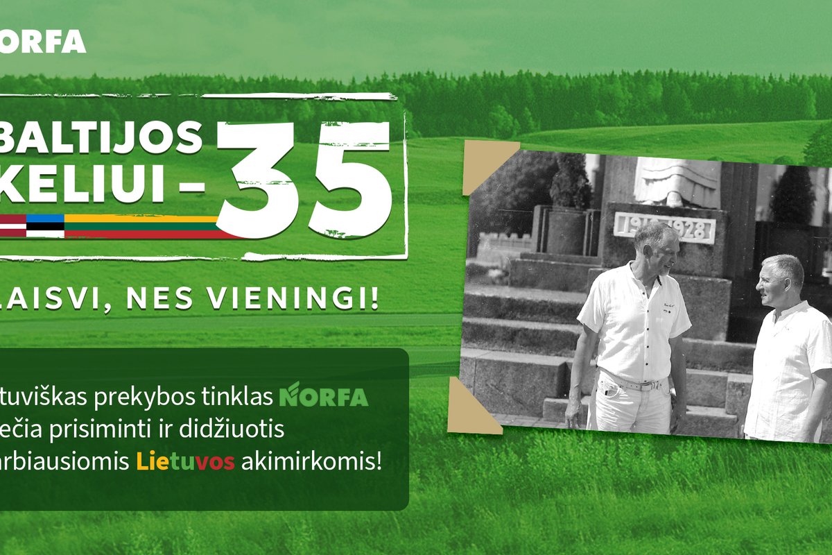 Baltijos keliui – 35. Laisvi, nes vieningi! Baltijos kelią koordinavę rokiškėnai: apie ...