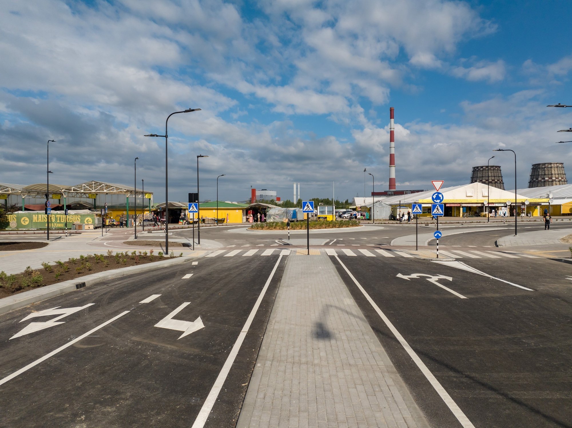 Pagaliau: po didelių ginčų baigtas Gariūnų sankryžos įrengimas - Delfi auto