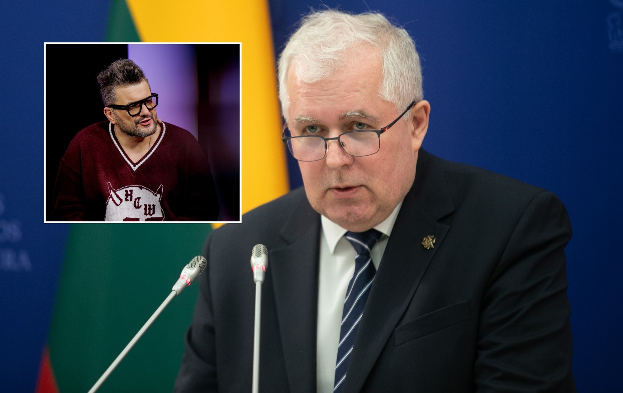 Apie Anušausko atsistatydinimą prakalbo ir prodiuseris Dominykas ...