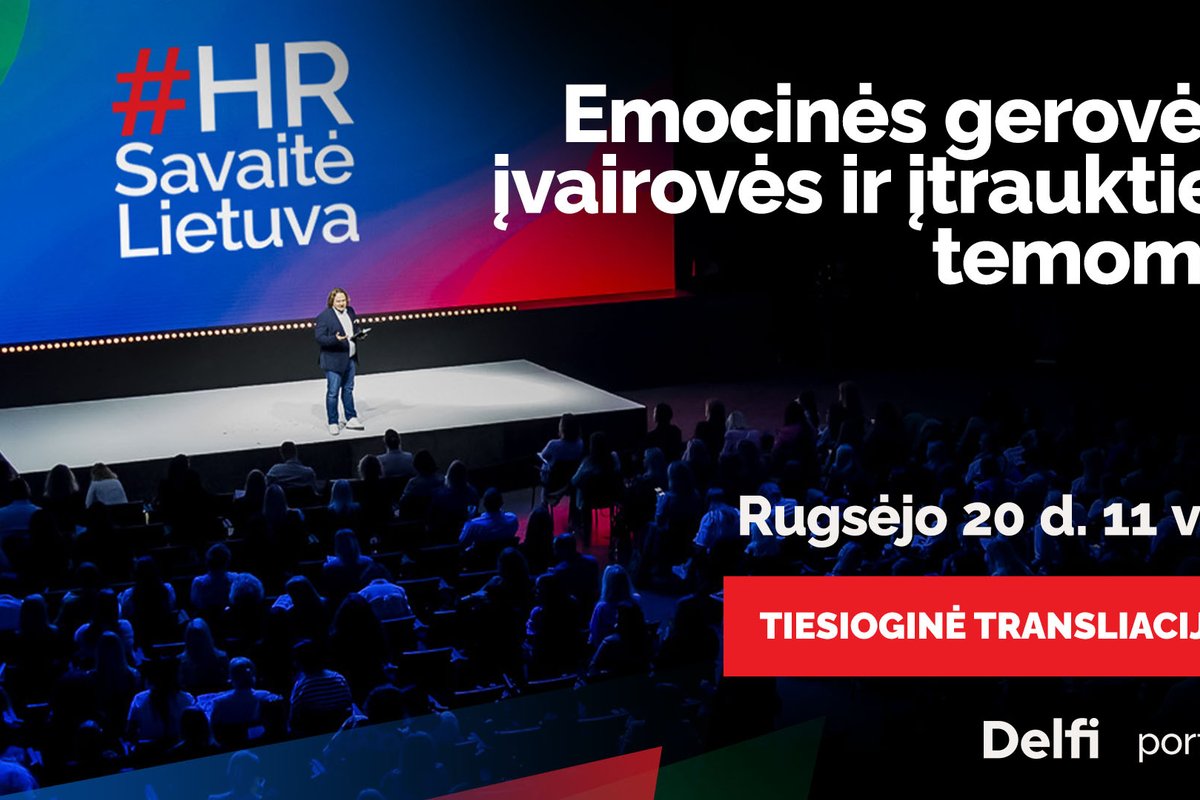 HR savaitė: įvairovės ir įtraukties bei emocinės gerovės temų ...