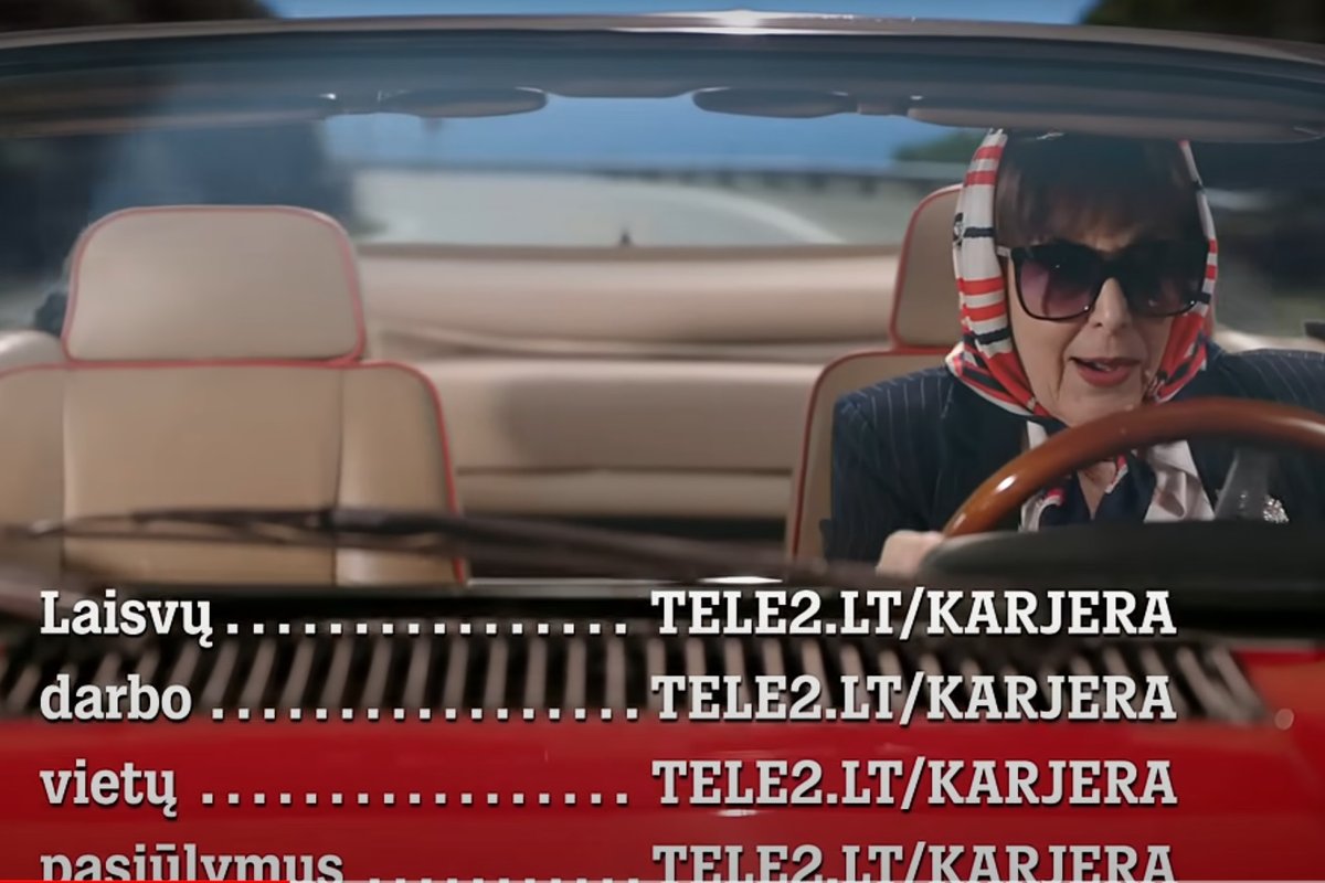 Nauja „Tele2“ reklama – darbuotojams, norintiems džiaugtis pirmadieniais - Delfi