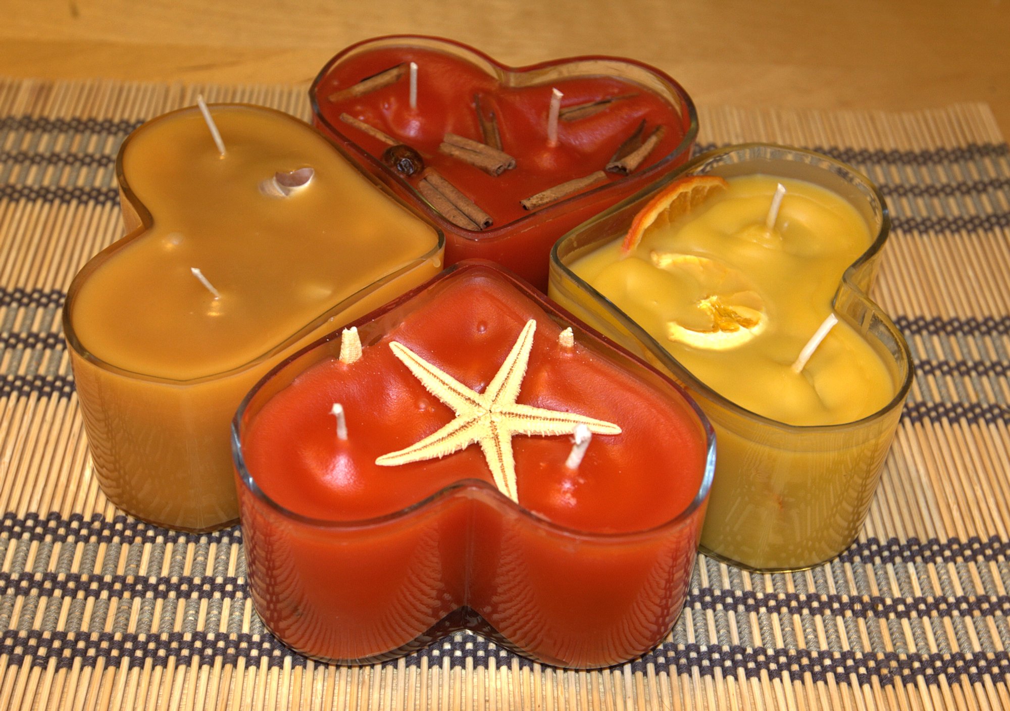 Pasidaryk pats: naminės žvakės - Kalėdos