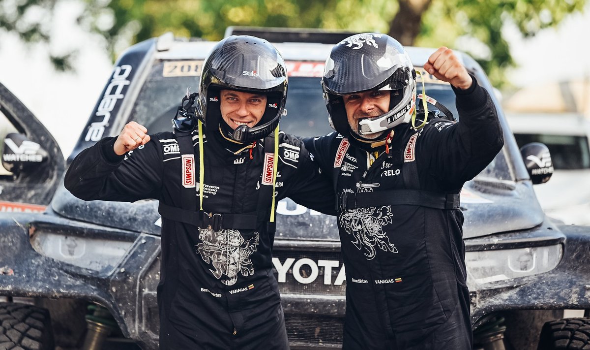 Vanago ir Paliukėno triumfas ralyje: sėkmingai įveiktas Italijos etapas ...