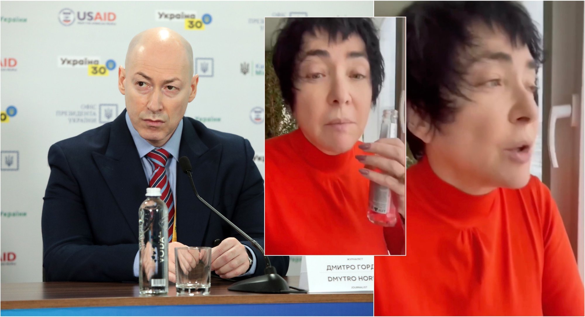 Dmitrijus Gordonas paviešino vaizdo įrašą su keistai besielgiančia ...