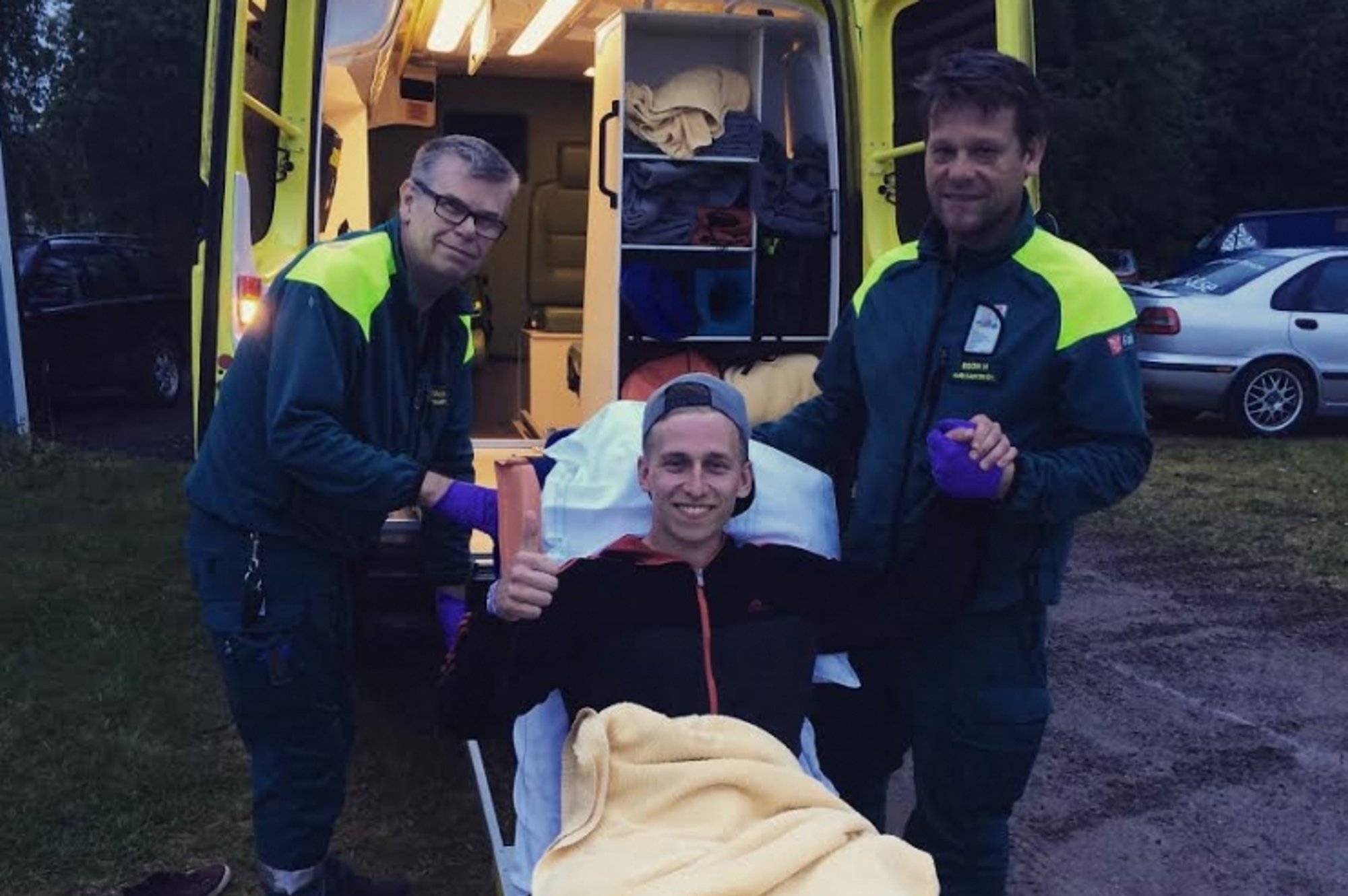 Ekstremalo Norbes išsišokimas baigėsi siaubinga trauma - Delfi veidai