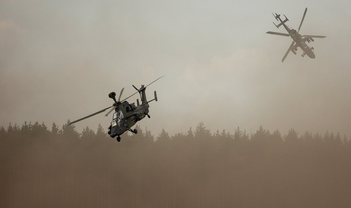 Allied helicopters will be seen at low altitude over Lithuania during ...
